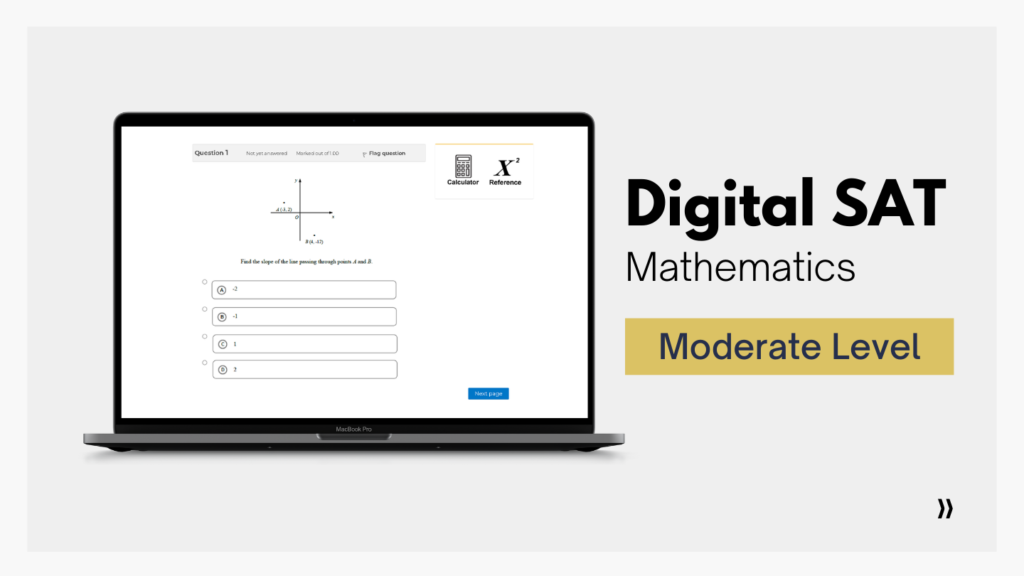 Digital SAT Math: Moderate – www.aimslearning.online
