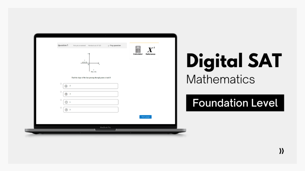 Digital SAT Math: Foundation – www.aimslearning.online