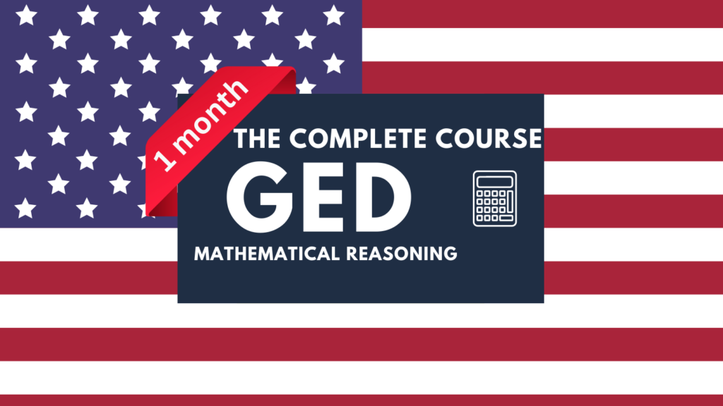 2024 GED Mathematical Reasoning (1 month) – www.aimslearning.online