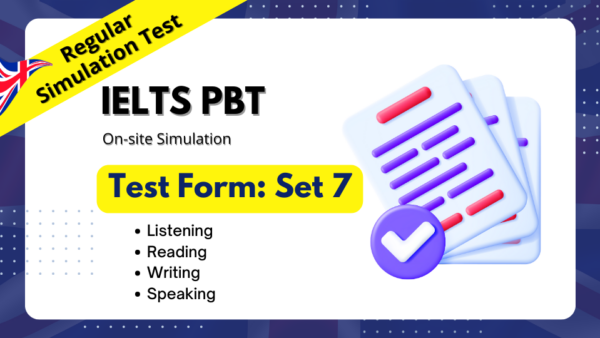 Regular IELTS Simulation Set 7 (5 October 2025) – www.aimslearning.online